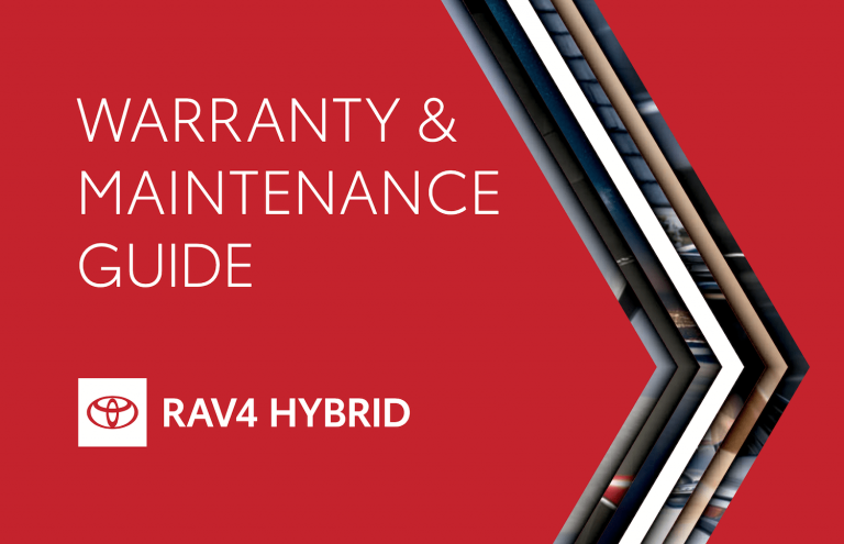 Toyota RAV4 Hybrid (2019+, 5th Gen) Maintenance Schedule