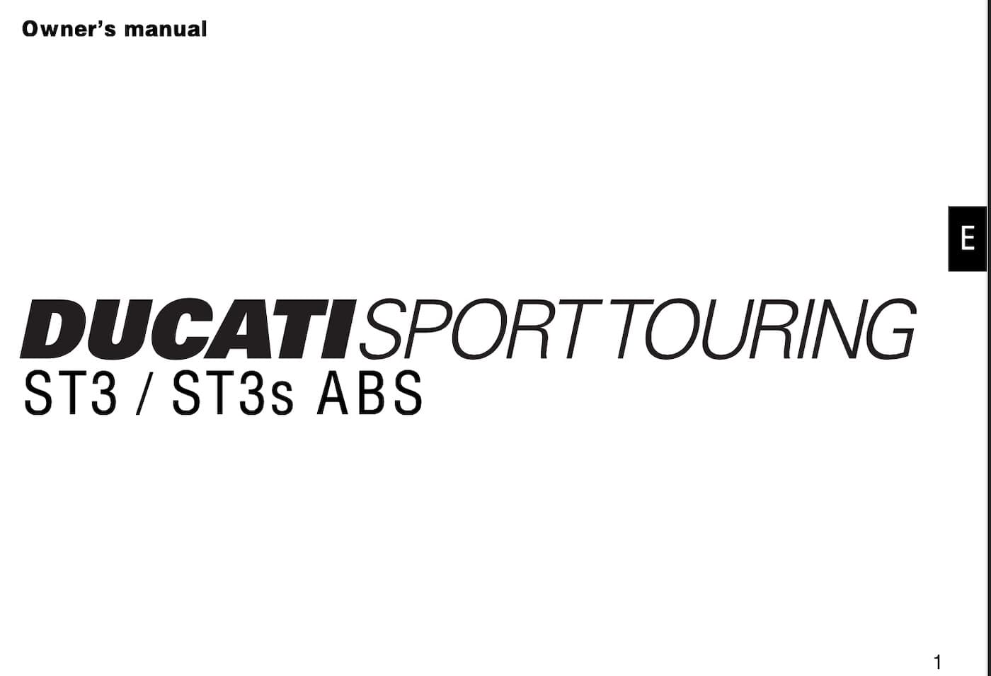 Ducati ST3 / ST3s (2003-2007) Complete Maintenance Guide
